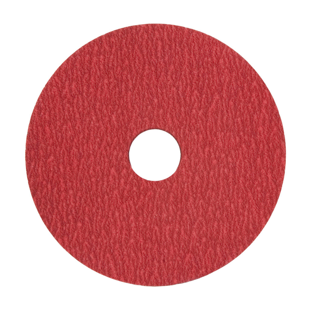 5" Ceramic Resin Fiber Disc, 7/8" Arbor Hole, 60 Grit, Box of 25