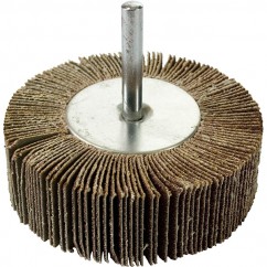 80 Grit Flap Wheel | 3" x 1" x 1/4" 10/BOX | National Abrasives Inc.